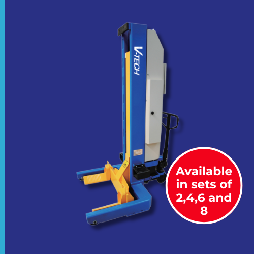 Commercial Column Lifts – Wireless & Cable Options for UK Fleets